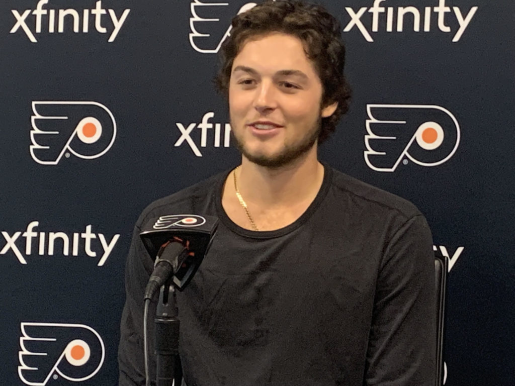 Flyers Prospect Tyson Foerster Invited to Rookie Showcase