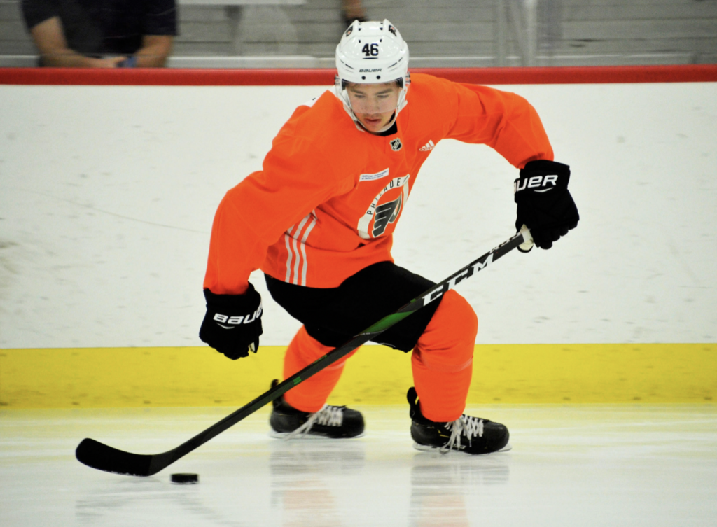 Flyers’ Bobby Brink Will Get Plenty of Ice-Time vs. Rangers