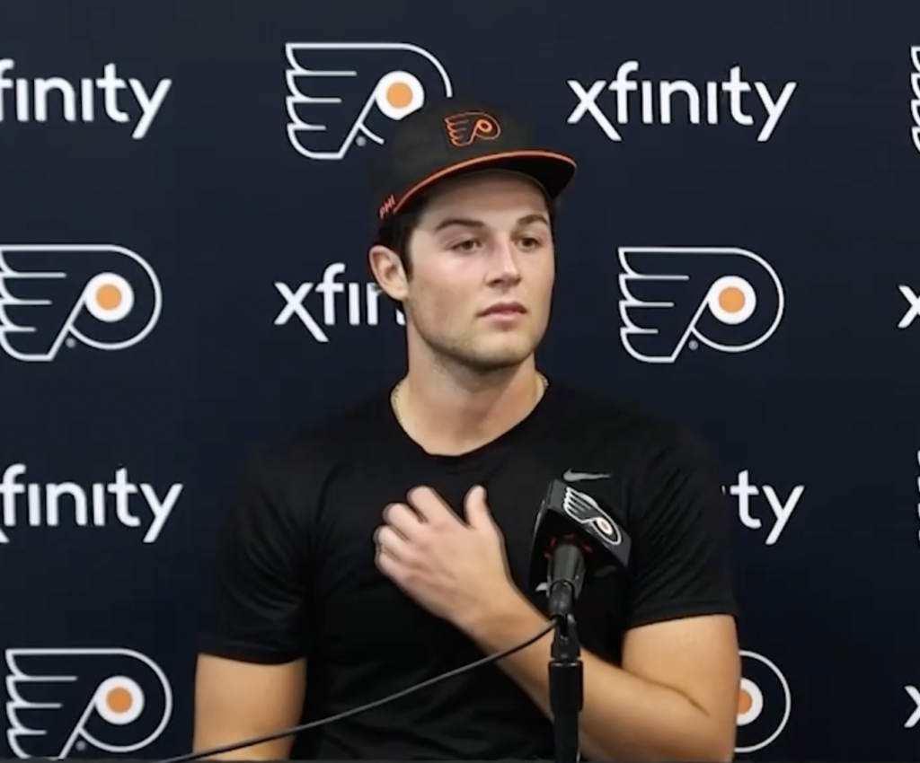 Why Tyson Foerster is ‘Ready’ to Make Flyers' Roster