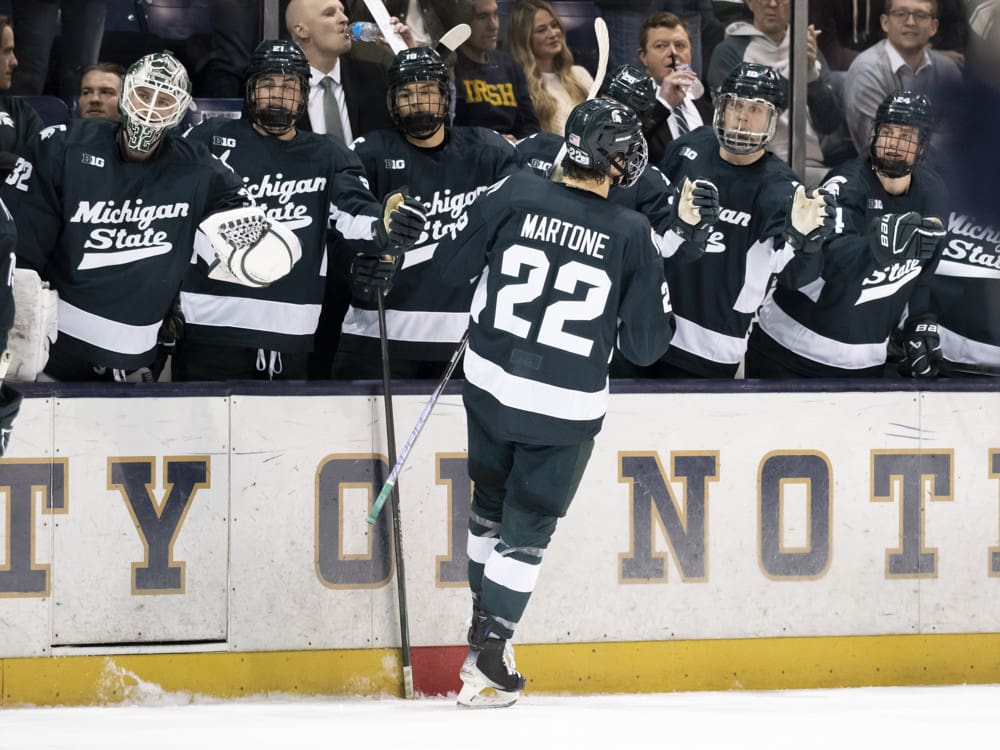 Michigan State Head Coach Raves About Flyers Prospects Martone ...