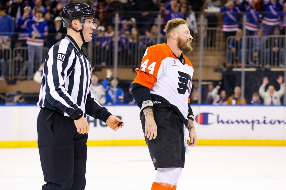 Rangers' Rookie Learns Valuable Lesson in Fight with Deslauriers ...