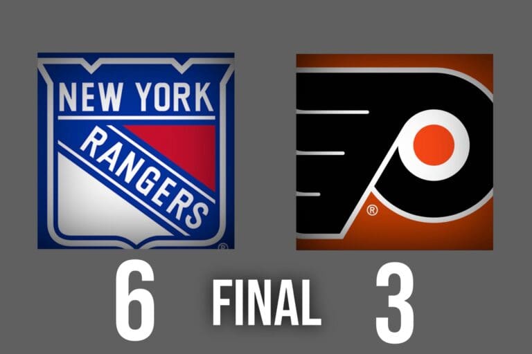 Flyers Struggles Continue vs. Rangers on Saturday in Sixth-Straight ...